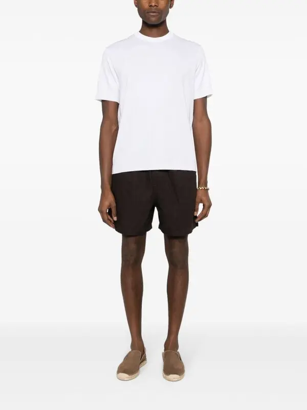 Herno Logo-plaque Cotton T-shirt - White