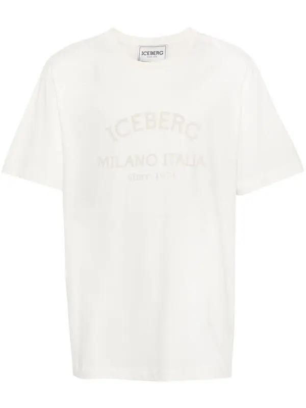 Iceberg Logo-print Cotton T-shirt