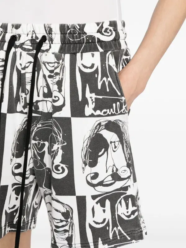 HACULLA. Checked Track Shorts