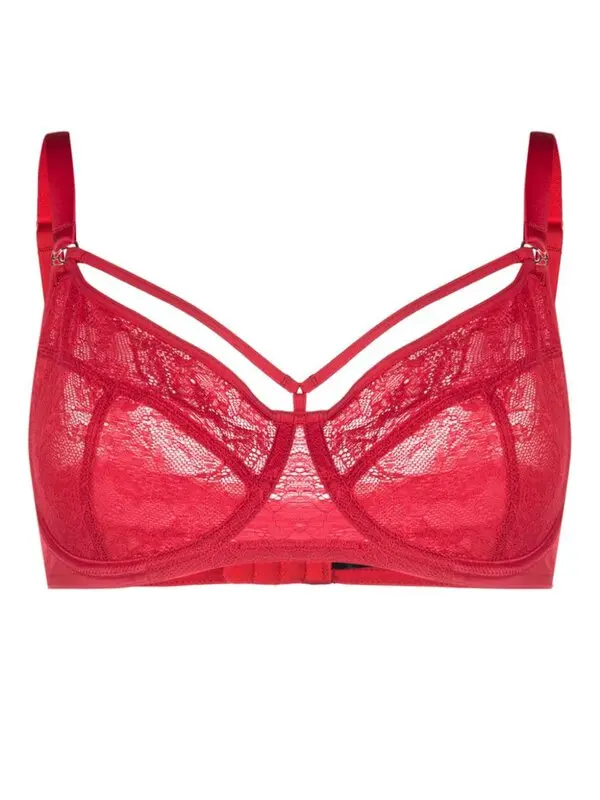 Marlies Dekkers Space Odyssey Balconette Bra - Red