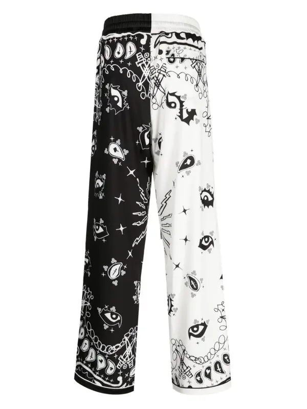 HACULLA. Paisley-print Straight-leg Trousers