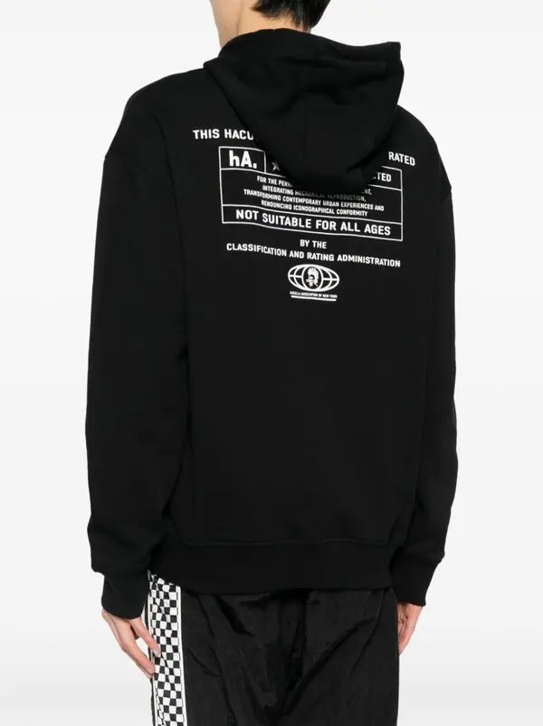 HACULLA. Matilda-print Cotton Hoodie