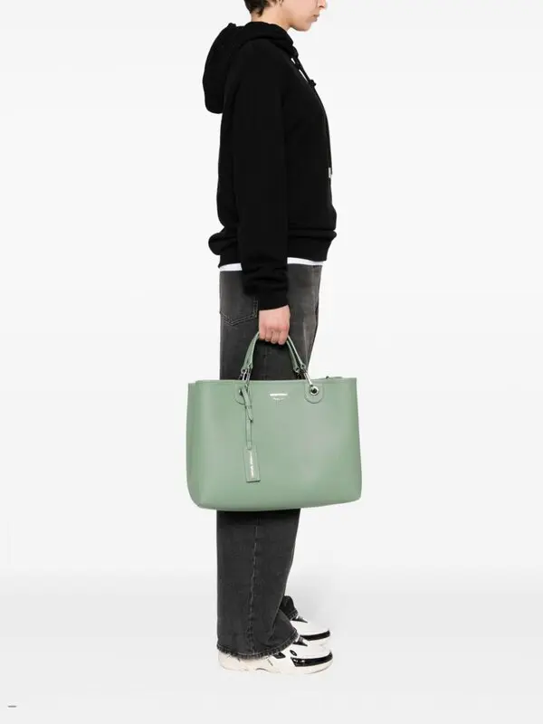 Emporio Armani Myea Tote Bag - Green