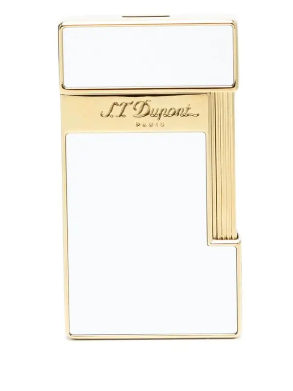 S.t. Dupont Slimmy Logo-engraved Lighter - White