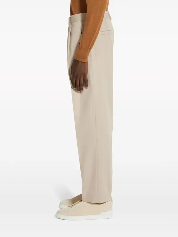 Zegna Tapered Tailored Trousers