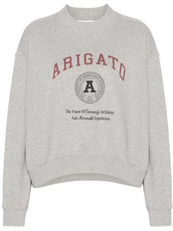 Axel Arigato Arigato University Mélange Sweatshirt - Grey