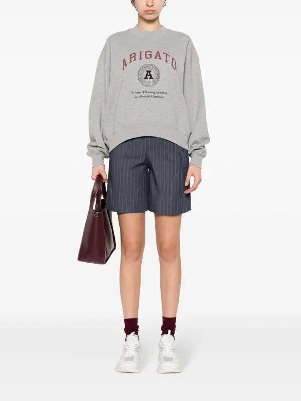 Axel Arigato Arigato University Mélange Sweatshirt - Grey