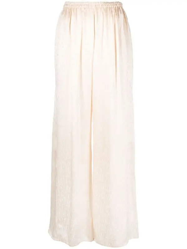 FORTE_FORTE Check-pattern Palazzo Pants