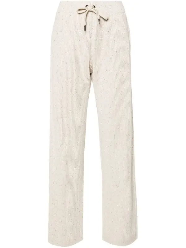 Brunello Cucinelli Sequin-embellished Trousers