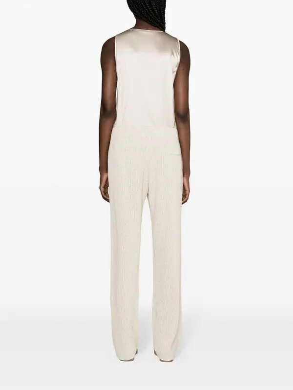 Brunello Cucinelli Sequin-embellished Trousers