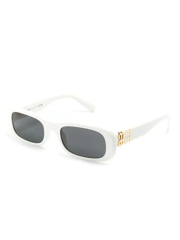 Miu Miu Glimpse Rectangle-frame Sunglasses