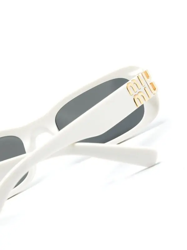 Miu Miu Glimpse Rectangle-frame Sunglasses