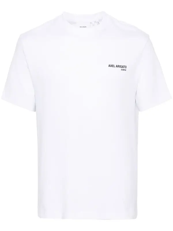 Axel Arigato Logo-print Cotton T-shirt - White
