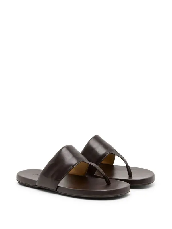 Marsèll Spanciata Leather Sandals - Brown