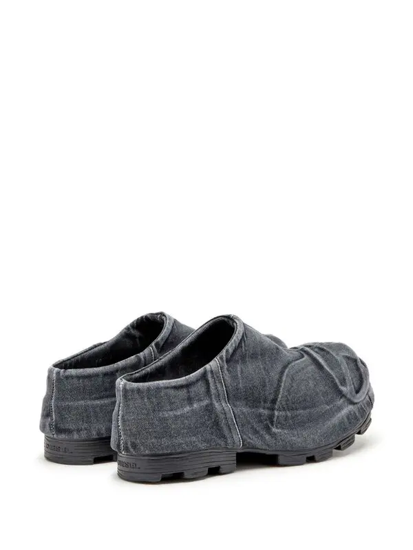 Diesel® D-Hammer Denim Mules In Black - 40% Off | Editorialist
