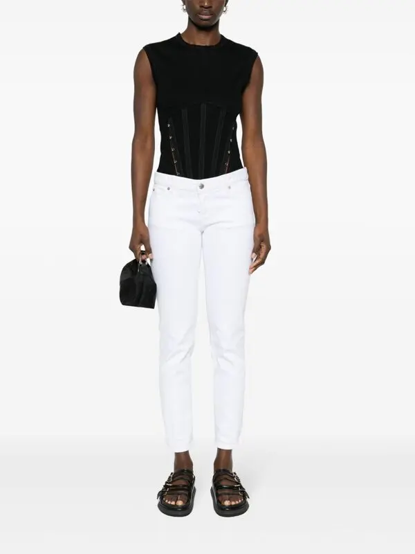 Dsquared2 Jennifer Skinny Jeans - White