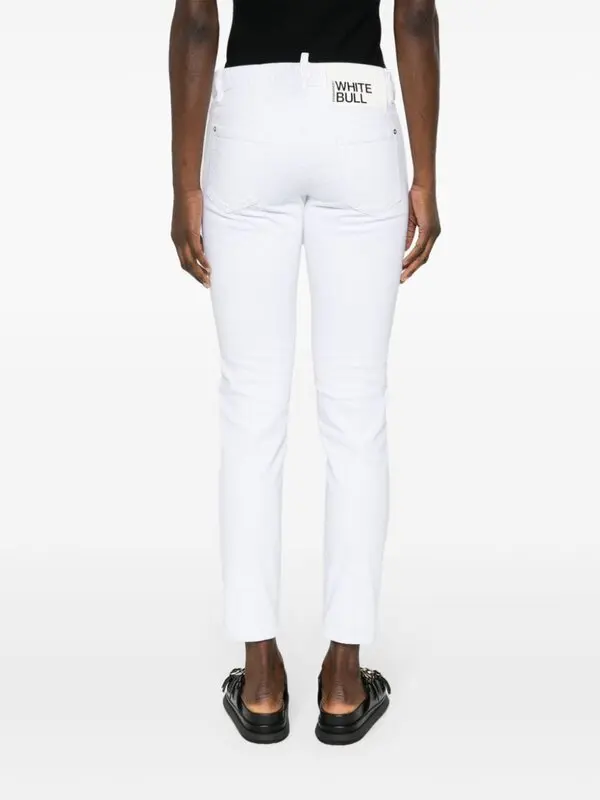Dsquared2 Jennifer Skinny Jeans - White
