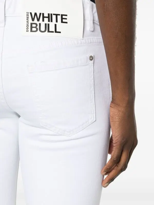 Dsquared2 Jennifer Skinny Jeans - White