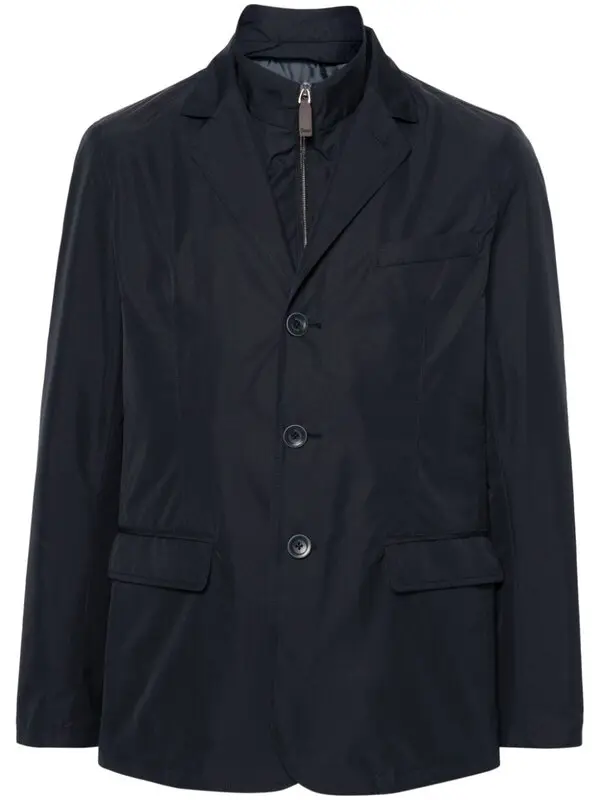 Herno Byron Layered Blazer - Blue
