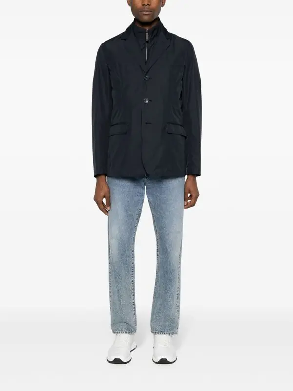 Herno Byron Layered Blazer - Blue