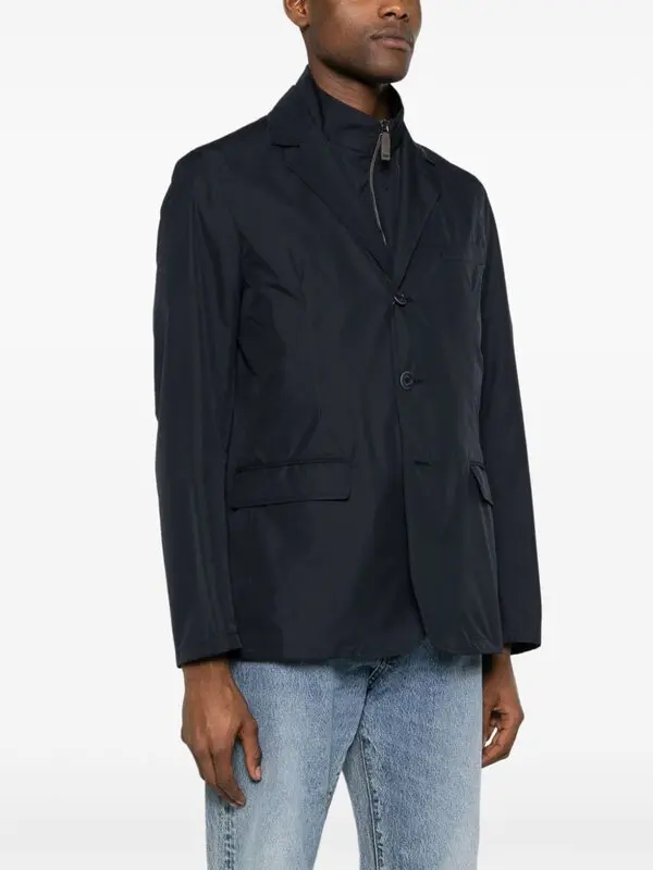 Herno Byron Layered Blazer - Blue