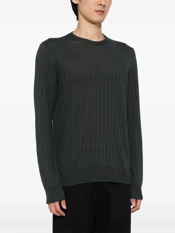 Barena Venezia Ribbed-knit Linen-cotton Jumper