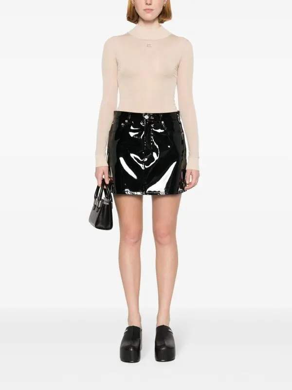 COURREGES Reedition Mesh Top - Neutrals