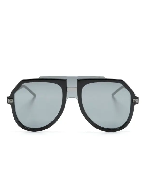 Dolce & Gabbana Oversized Sunglasses - Black