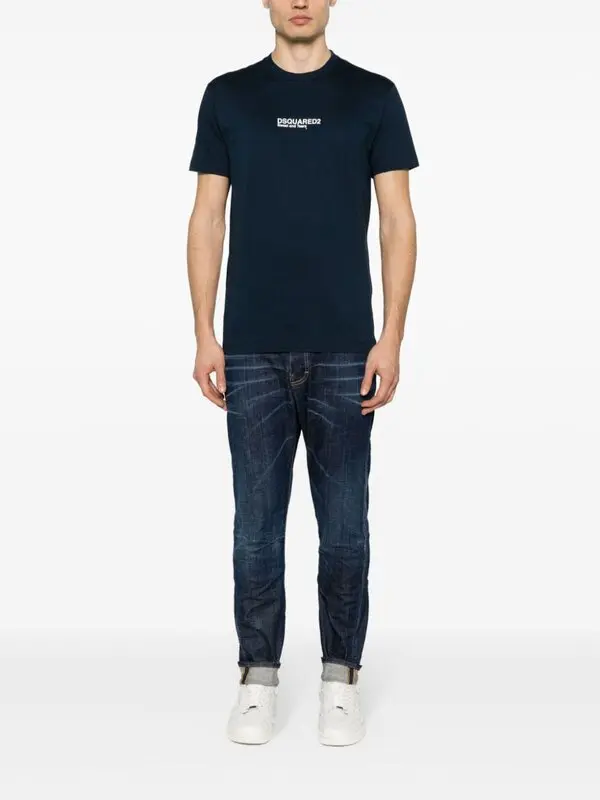 Dsquared2 Camouflage Logo-print T-shirt