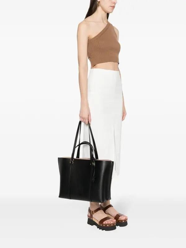 Pinko Love Birds Leather Tote