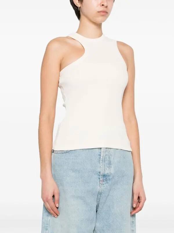 Axel Arigato Asymmetric Ribbed Tank Top