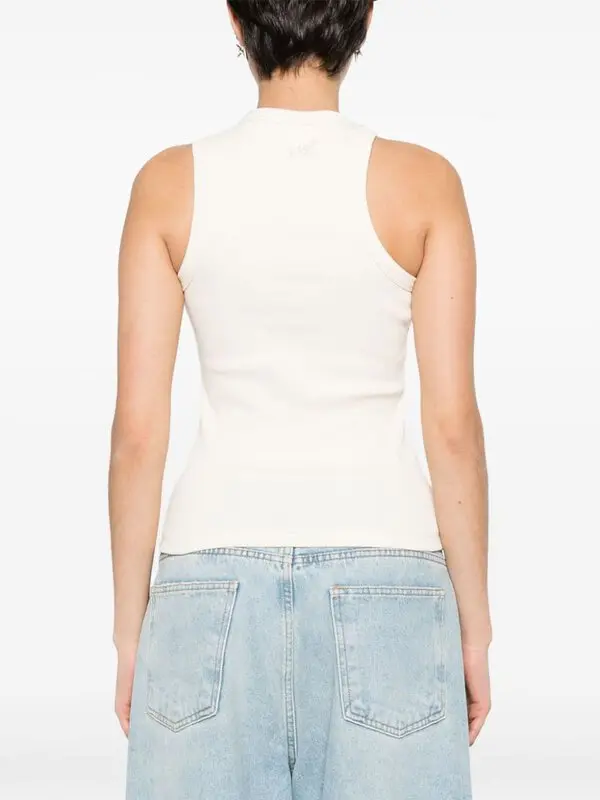 Axel Arigato Asymmetric Ribbed Tank Top