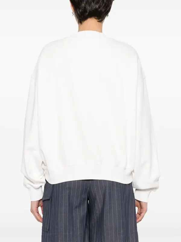 Axel Arigato University Organic-cotton Sweatshirt - Neutrals