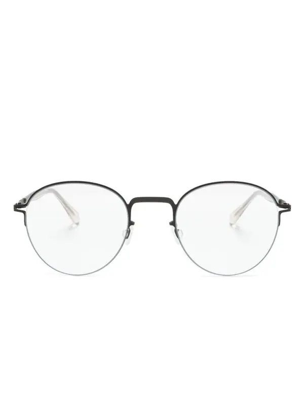 Mykita Tate Round-frame Glasses - Black