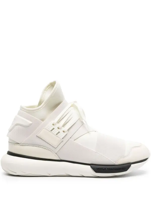 Y3 X Adidas Qasa High-top Sneakers - White