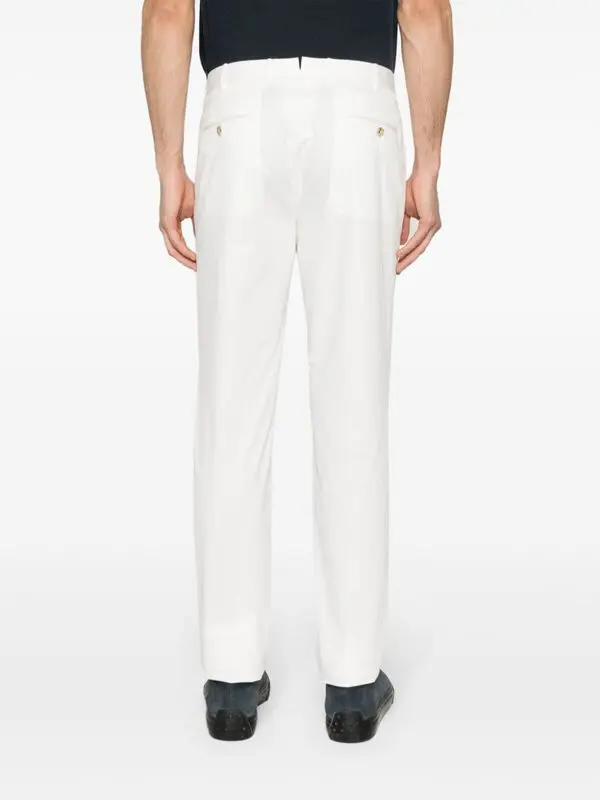 Zegna Twill Stretch-cotton Trousers