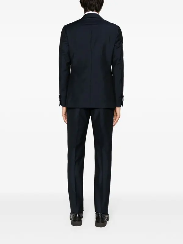 LARDINI Single-breasted Wool Blend Suit
