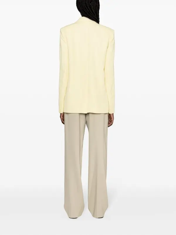 Fabiana Filippi Peak-lapels Double-breasted Blazer - Yellow