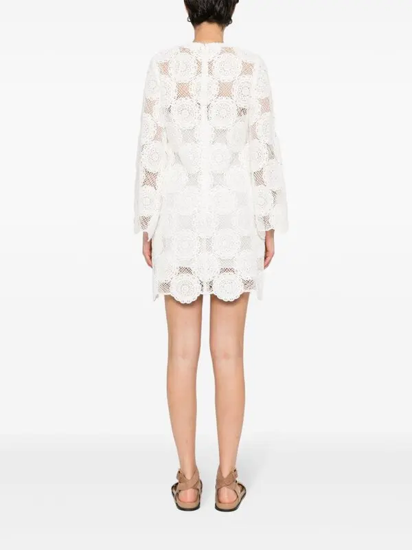 Zimmermann Junie Crochet Lace Mini Dress