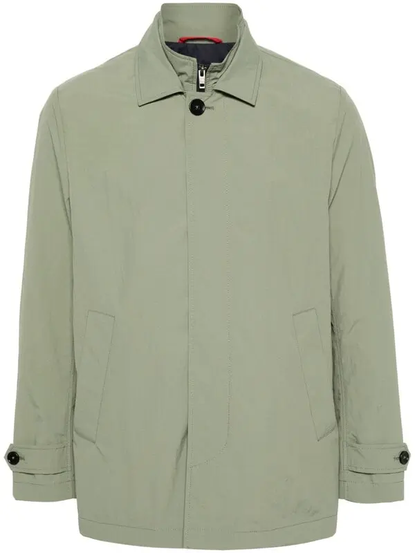 FAY Layered Jacket - Green
