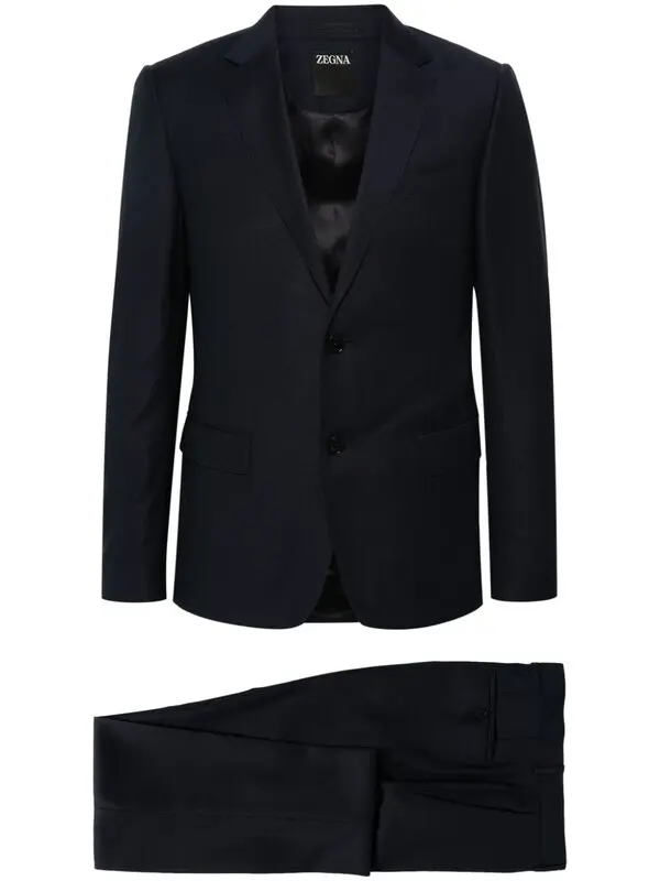 Zegna Single-breasted Wool Suit