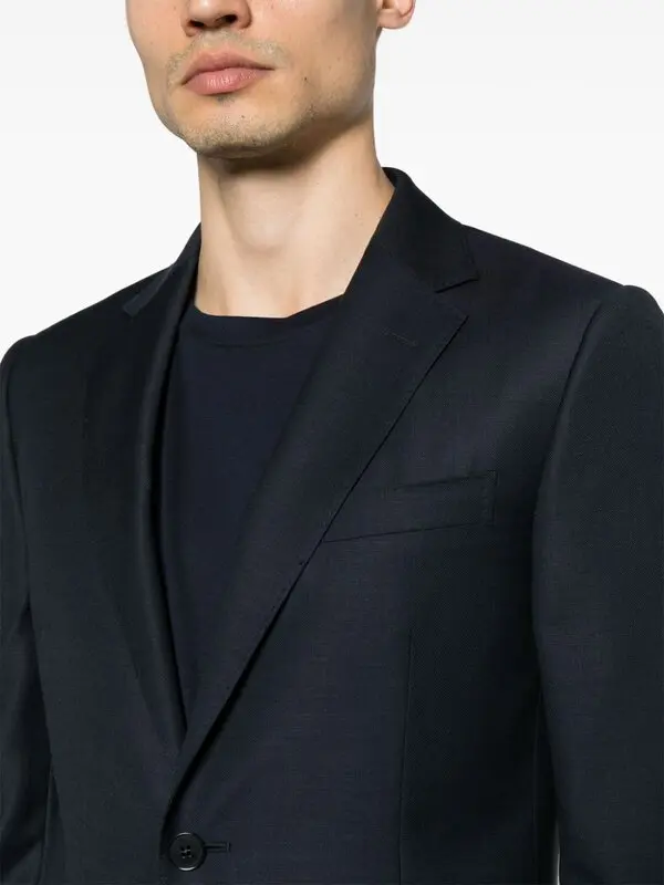 Zegna Single-breasted Wool Suit