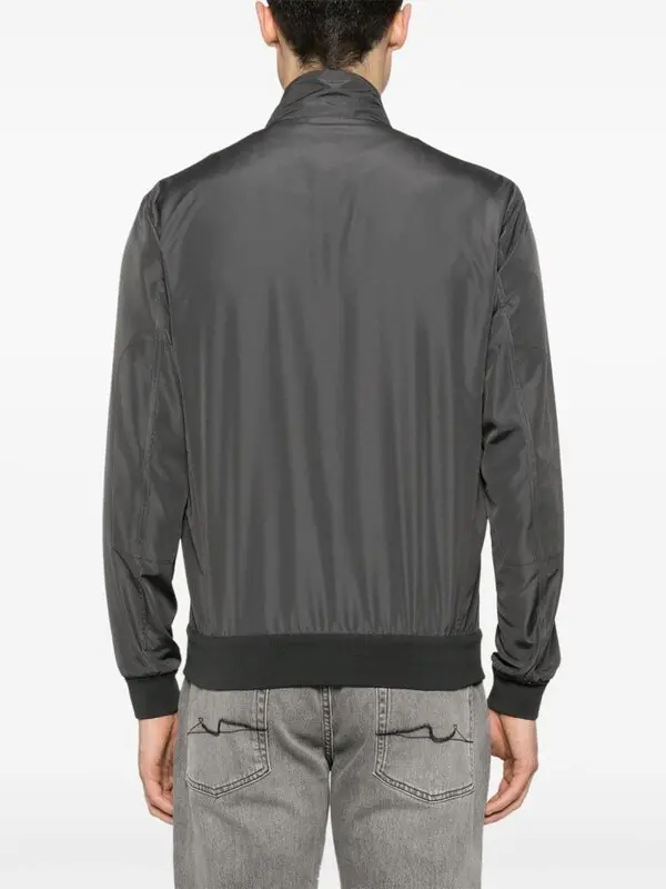 Kiton Zipped Lightweight Jacket - Grey