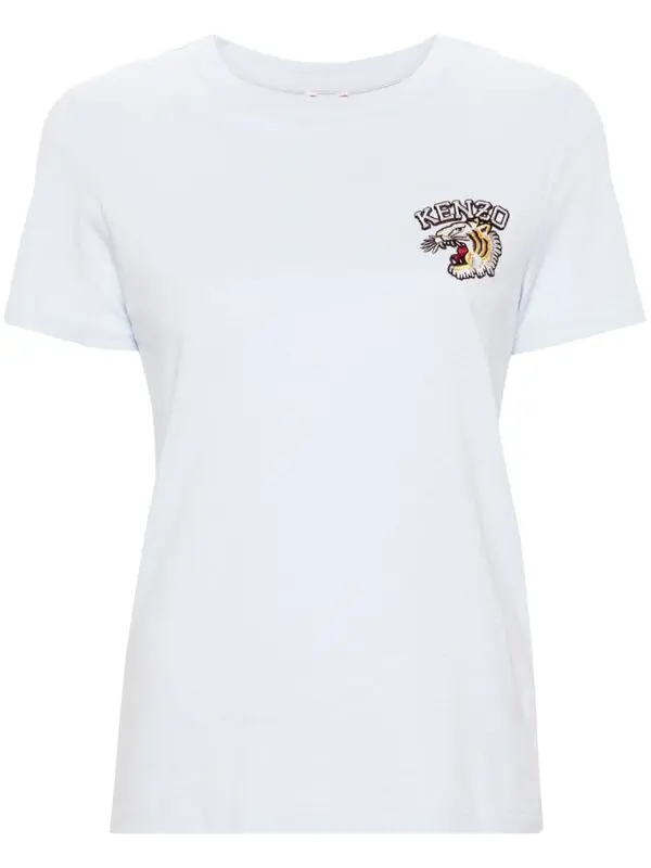 Kenzo Varsity Jungle-appliqué T-shirt