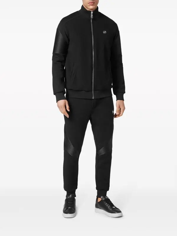 Philipp Plein Logo-appliqué Panelled Tracksuit