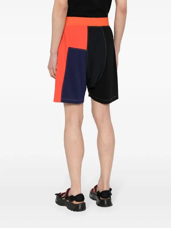 Amen Patchwork Track Shorts