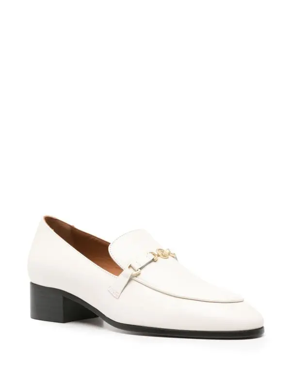 Maje 35mm Leather Loafers