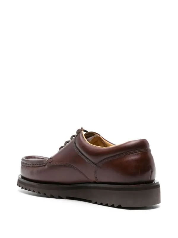 Paraboot Thiers Leather Derby Shoes - Brown
