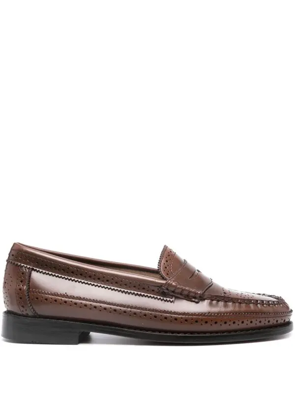 G.H. BASS & CO. Weejuns Brogue Penny Loafers