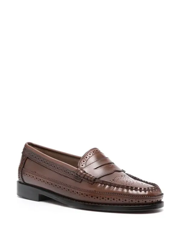 G.H. BASS & CO. Weejuns Brogue Penny Loafers
